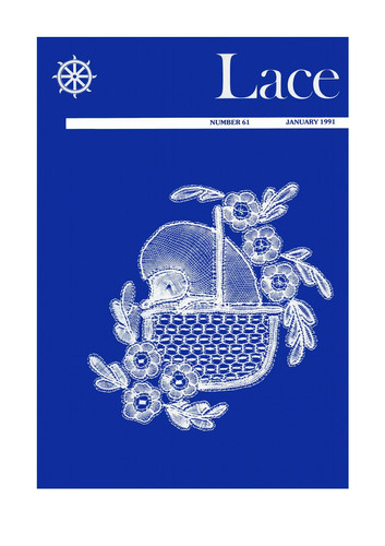 Lace issue 61 - January 1991 | TheLaceGuild