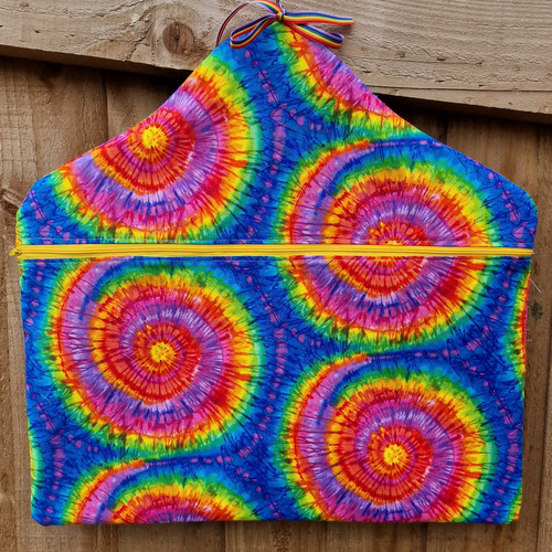 Zoe Coat Hanger Storage Bag - printed version | Happy Days Sewing