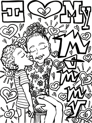 i love my daughter coloring pages