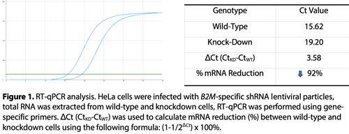 WB-Validated B2M Lentiviral shRNA Knockdown Kit #V62026 | GenuIN Biotech