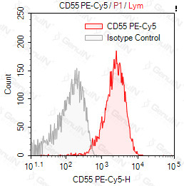 Anti-CD55 Mouse Monoclonal Antibody, PE-Cy5 Conjugated #F0177-PC5 ...
