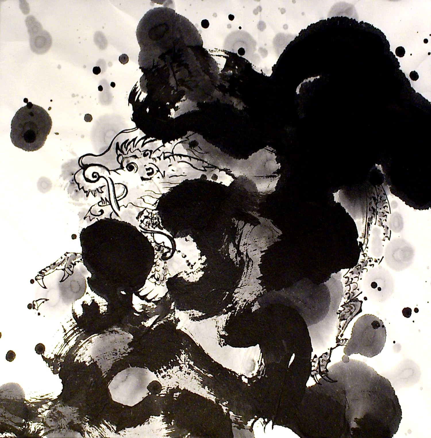 Fine Art Gallery: Ink Dragons by Talia Lehavi