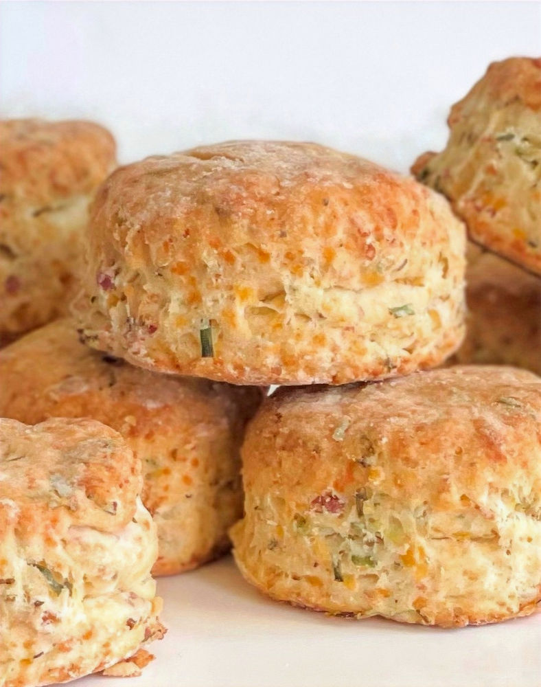 Cheddar Bacon Chive Biscuits