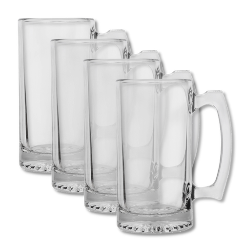 Laser Engraved 26 oz Beer Mug (4-Pack) | Ely Engraving