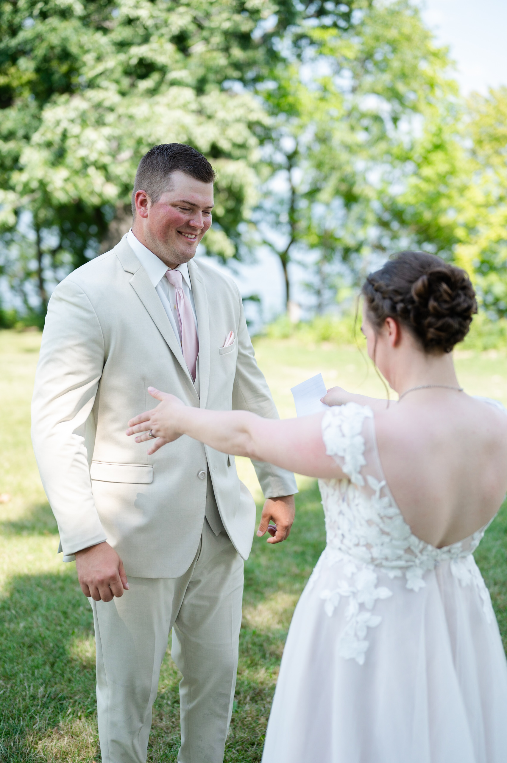 Olin Park Wedding in Summer
