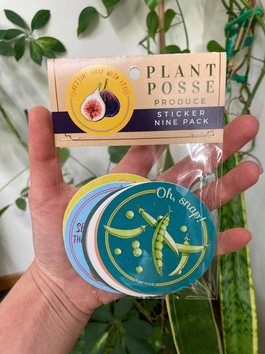 Sticker 9 Pack (Produce) | Plant Posse