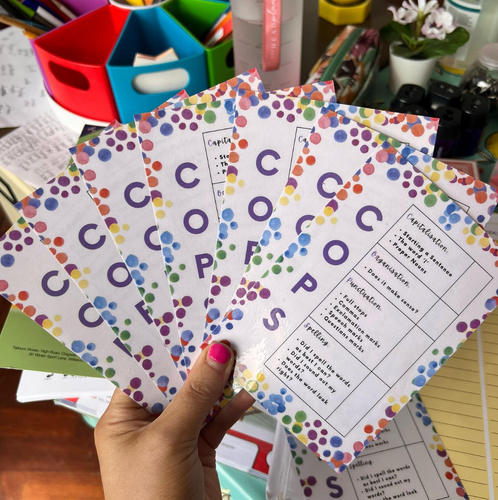 COPS Checklist | Teacher Elaine