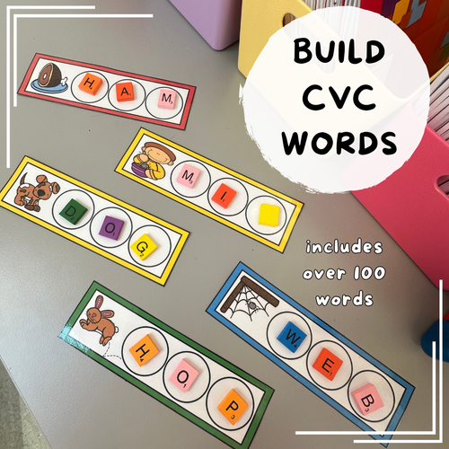 Build CVC Words | Teacher Elaine