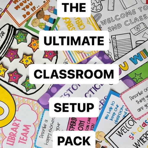 Classroom Setup Pack | Teacher Elaine