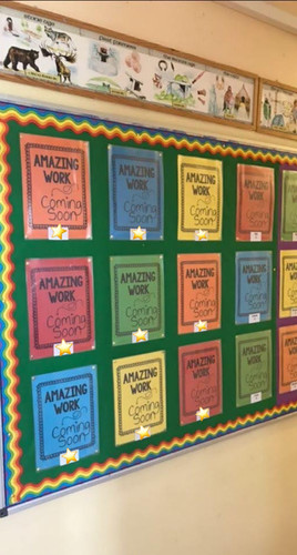 Amazing Work Coming Soon | Teacher Elaine