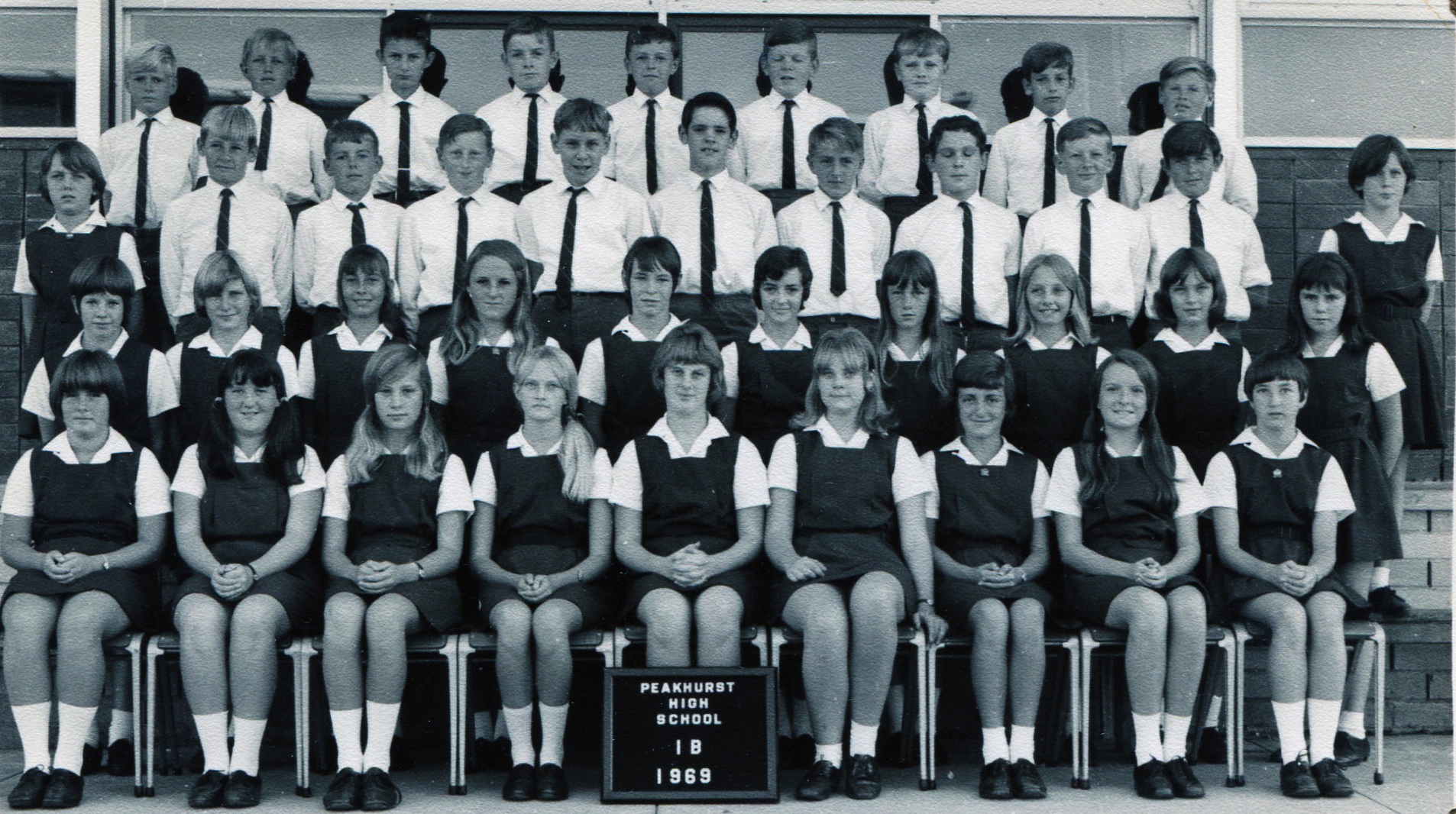 1969 - Form 1 | phssixties