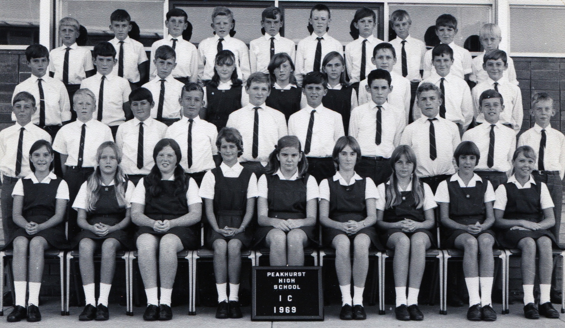 1969 - Form 1 | phssixties