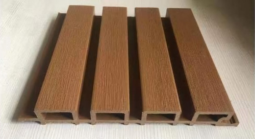 Burma Teak Wood Outdoor WPC Panel | AbrightShop