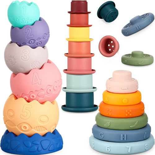 Soft Stacking Rings Toy | partnersinlearning