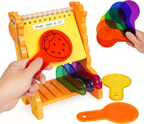 Preschool Color Sorting Toy Color Paddles | partnersinlearning