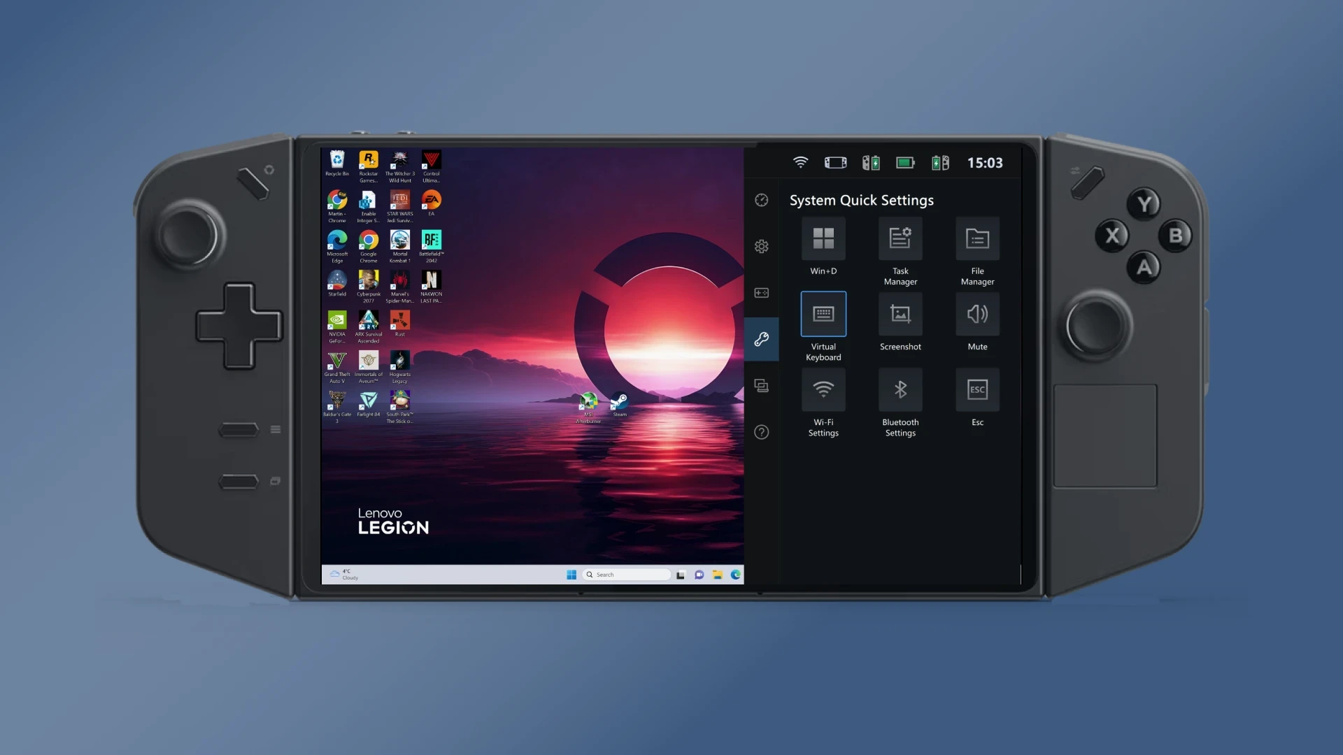 The Lenovo Legion Go Just Got An Impressive Legion Space Update