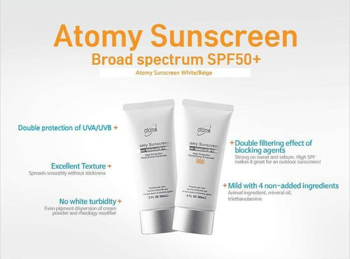 Atomy Sunscreen SPF 50 60ml | Lil-m Sari Sari