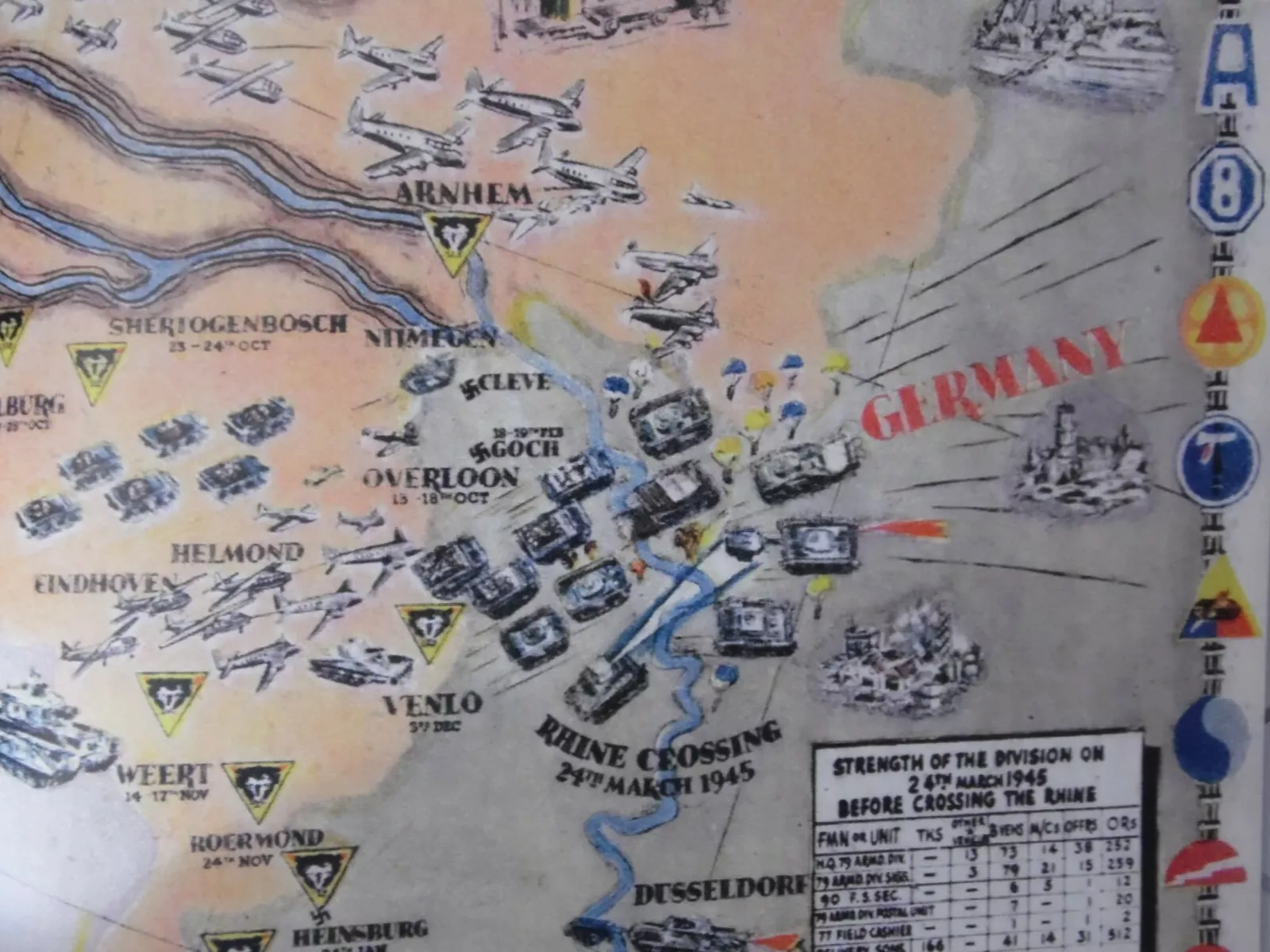 WW2 79th Armored Division History - Rare Signed Reprint 1945 ...