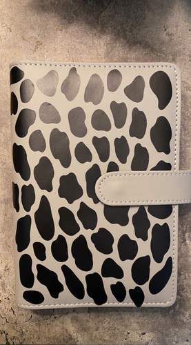 Cow Print Budget Binder | Fueled By Sunshine