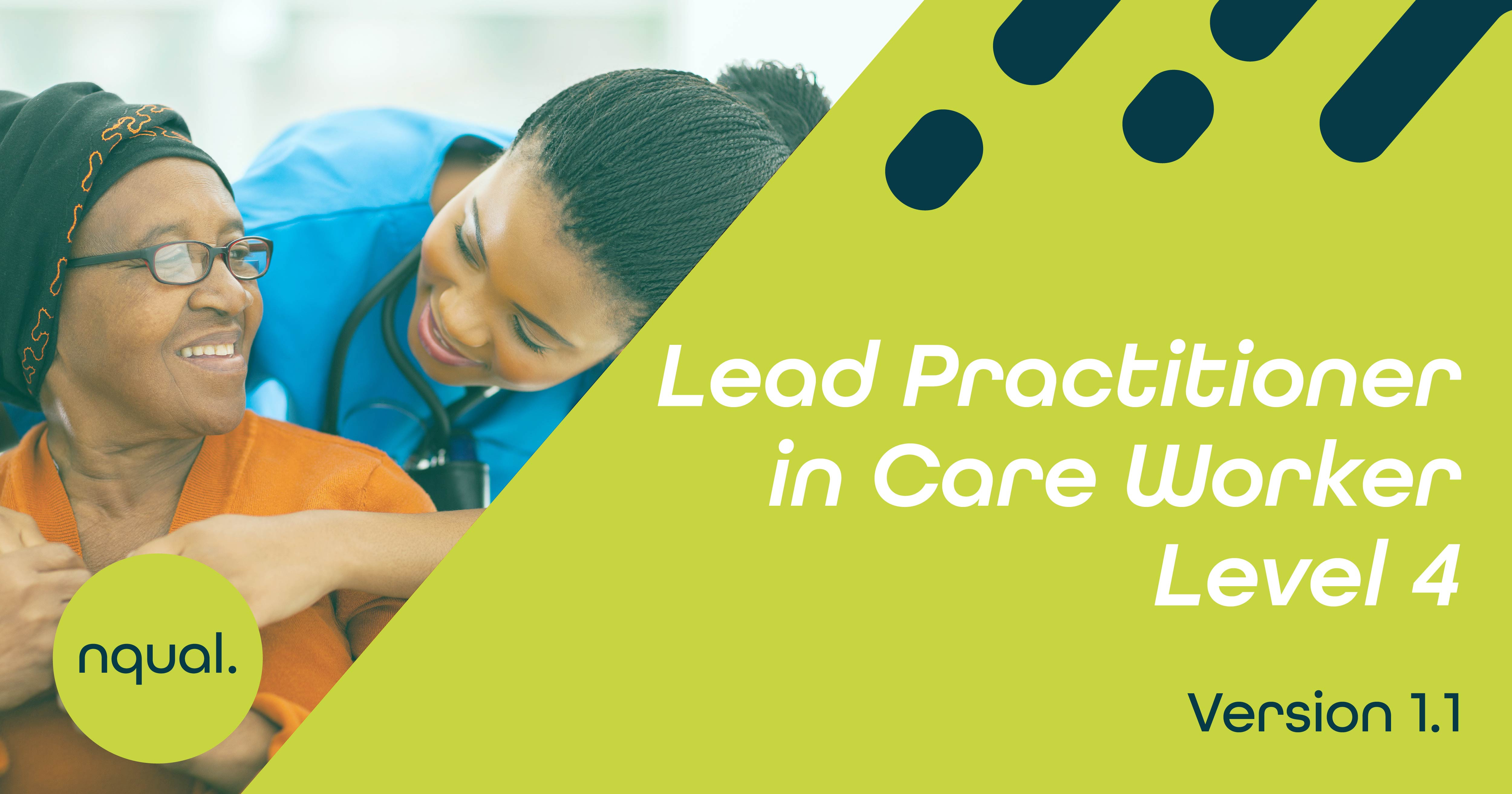 Lead Practitioner in Adult Care Level 4 | EPA Standard | NQual