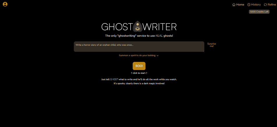 GhostWriter | Elevate Your Writing with Unique, Engaging AI Services