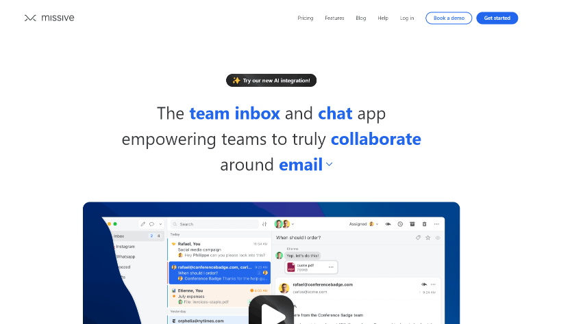 Missive | Empowering teams with AI-driven email collaboration and ...