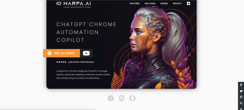 Harpa AI | Chrome ChatGPT Assistant for Web Automation & AI-Powered ...