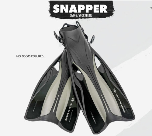 SNAPPER TITANIUM FINS - No boots required | Cha Cha Cha - EN