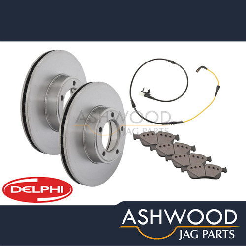 Jaguar F-Pace (2016-20) Front Brake Kit (325mm) DELPHI Pads | Ashwood ...
