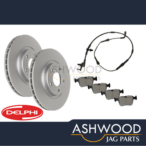 Jaguar XF (2016-20) Rear Brake Kit (325mm) DELPHI Pads | Ashwood Jag Parts
