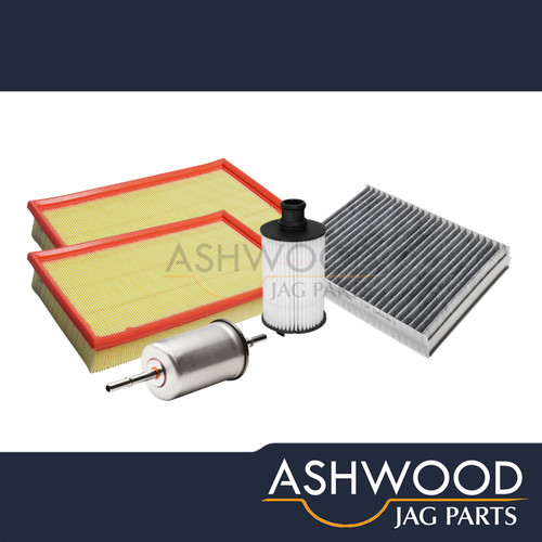 Jaguar XF XFR 5.0 V8 Petrol (2009-15) Premium Filter Kit | Ashwood Jag ...