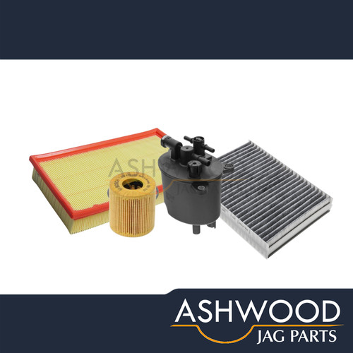 Jaguar XF 2.2 Diesel (2012-15) Premium Service Filter Kit | Ashwood Jag ...