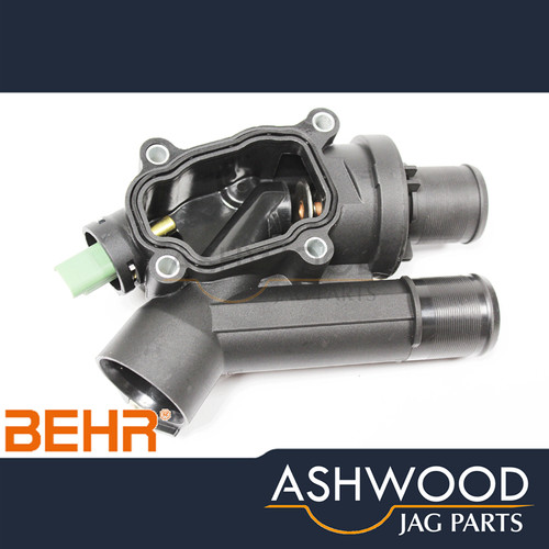 Thermostat and Housing Jaguar XF 2.2 Diesel (2012-15) BEHR OEM ...