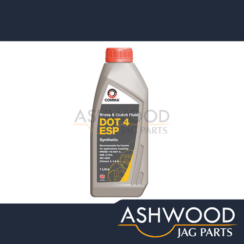 Comma DOT 4 ESP Synthetic Brake Fluid 1L | Ashwood Jag Parts