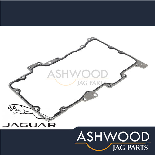 Engine Sump Gasket Jaguar XJ 3.0 V6 Petrol (2003-09) GENUINE JAGUAR ...