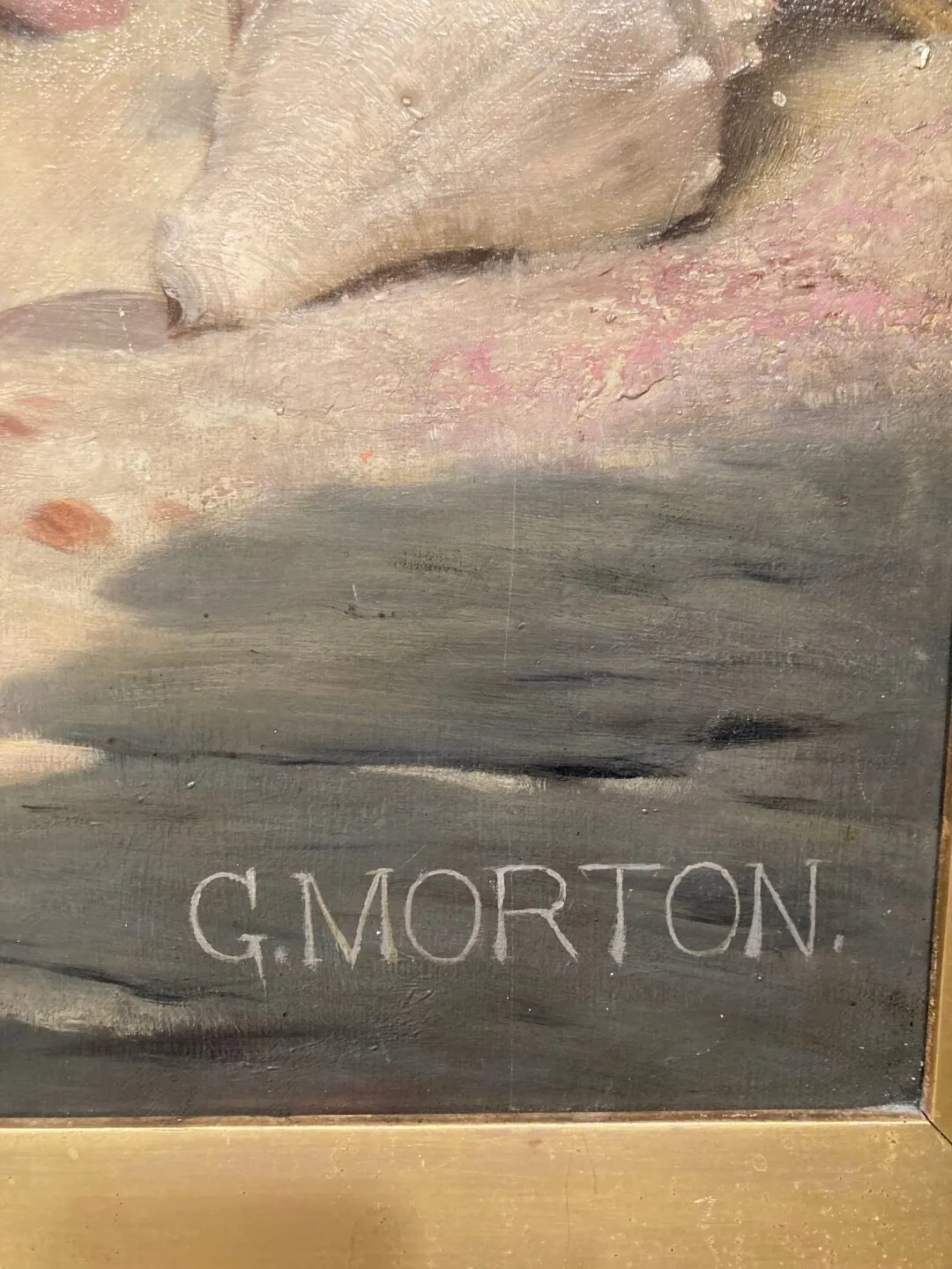 Georges MORTON (1851-1904) 115 x 100 | Monsite