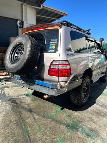 105 Series Rear Bar | Wills Fabrication