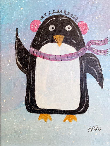 Penelope Penguin Painting Kit, Single Pack | theartspot