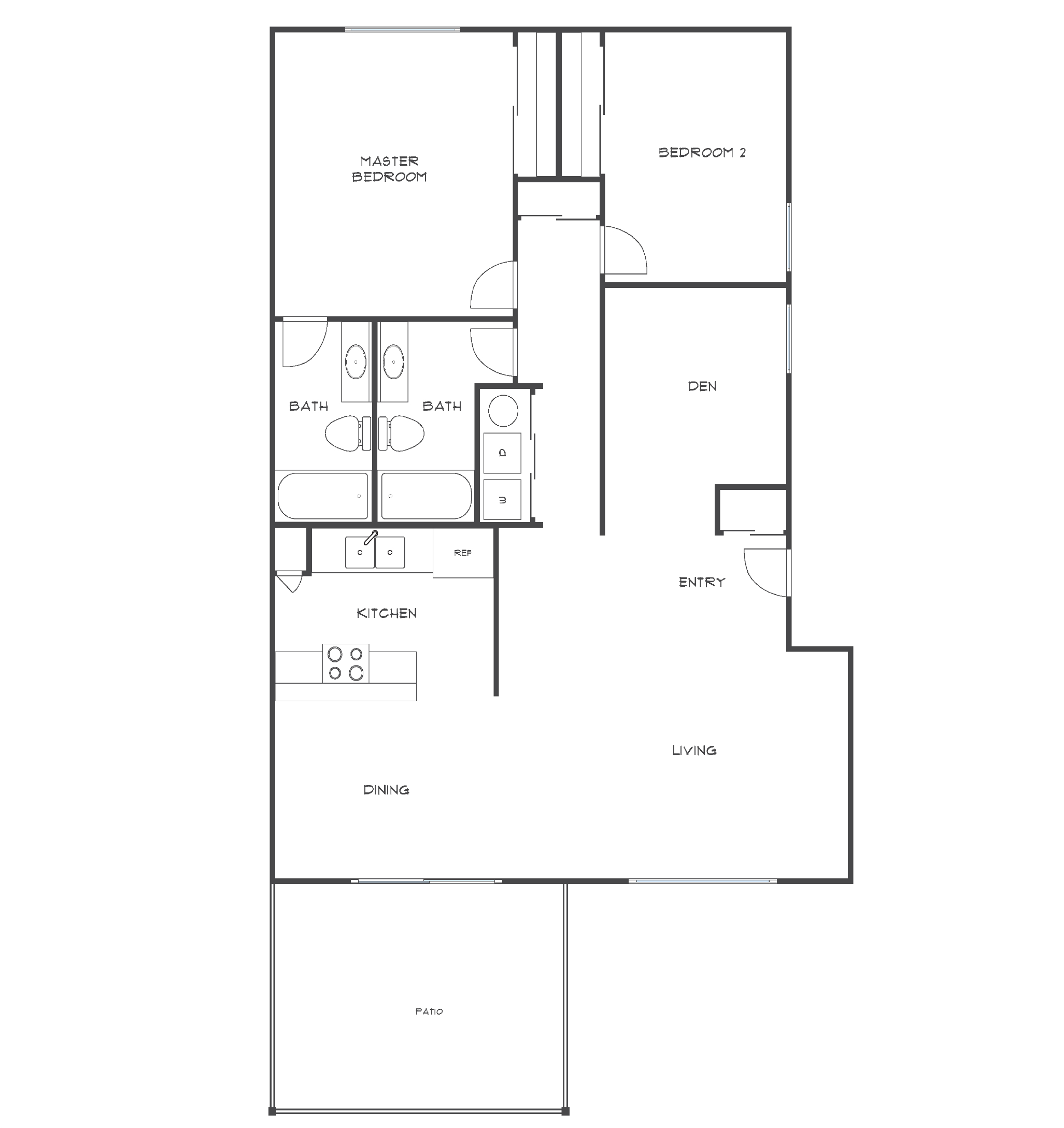 Santa Clara | Rossmoor Floor Plans