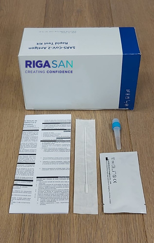 Sars-Cov2 Antigen Rapid Test Kits - Box of 25 Kits | Rigabrands