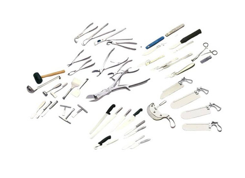 Trusa instrumentar disectie post - mortem Hygeco