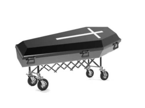 Catafalc pentru priveghi - sala de ceremonii funerare