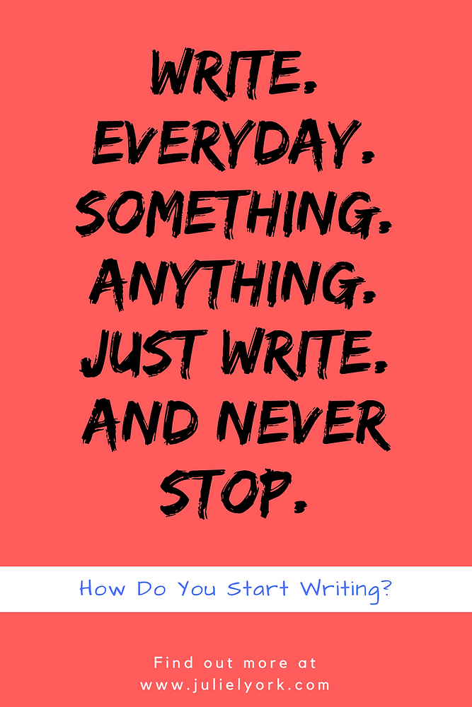 How Do You Start Writing how-do-you-start-writing