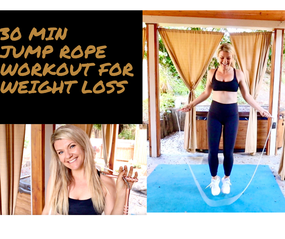 30 min Jump Rope HIIT workout at homejump rope training, jump rope ...