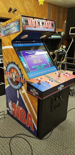 Custom Nba Jam Arcade with 55k games | arcadefuncade