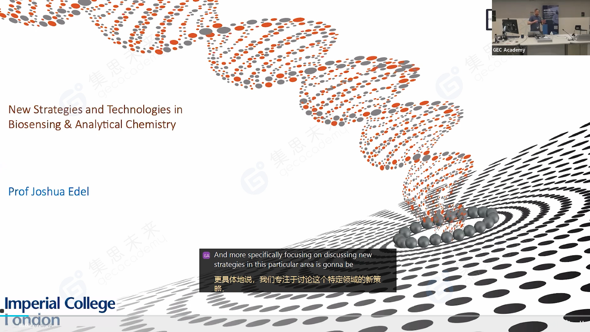 GEC Academy Successfully Hosted the April Global Top Scientists Forum ...