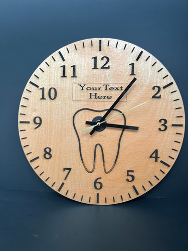 Personalized Professional Clock- Dentist | U M C Designs