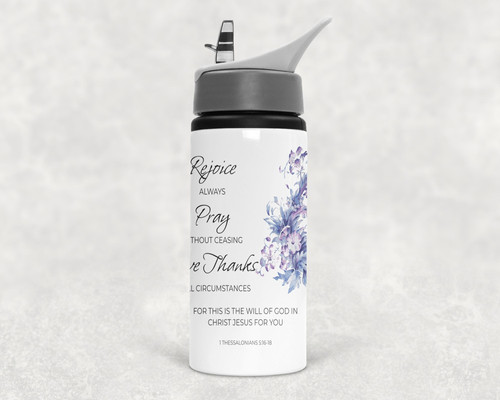 Rejoice Always Pray - Sports Sipper Bottle | IND-SPIRE.com