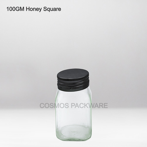 100 GM - Honey Square-38mm PC | Cosmos Packware