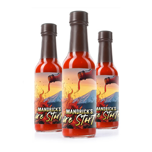 Mandrick's Fire Starter Hot Sauce! | Mandy Lea Photo